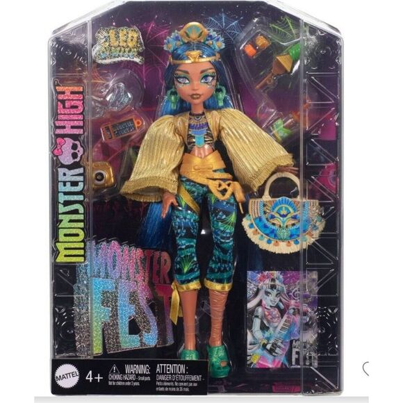 monster high | Toys | Mattel Monster High Monster Fest Cleo De Nile ...
